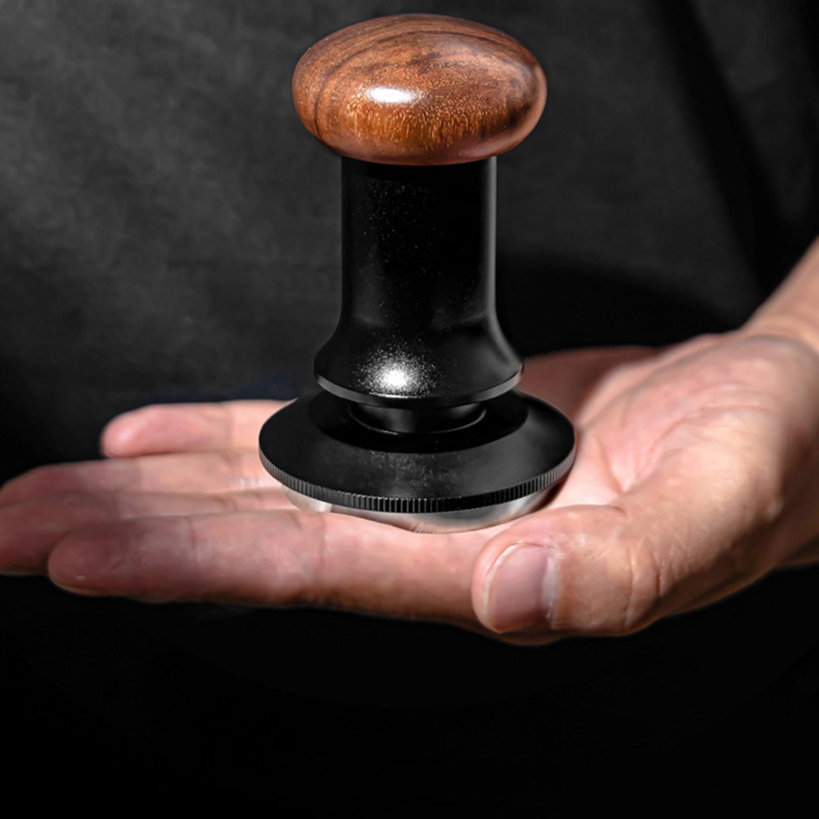 Espresso Hand Tamper Coffee Tamper Wood Stainless Steel Practical ...