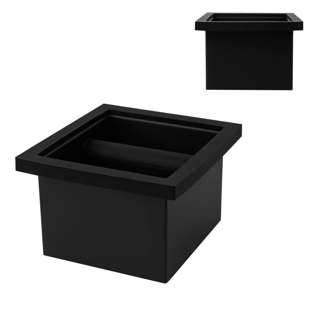 Espresso Knock Box - Built-in Stainless Steel and Silicone Coffee Knock Box - Walmart.com