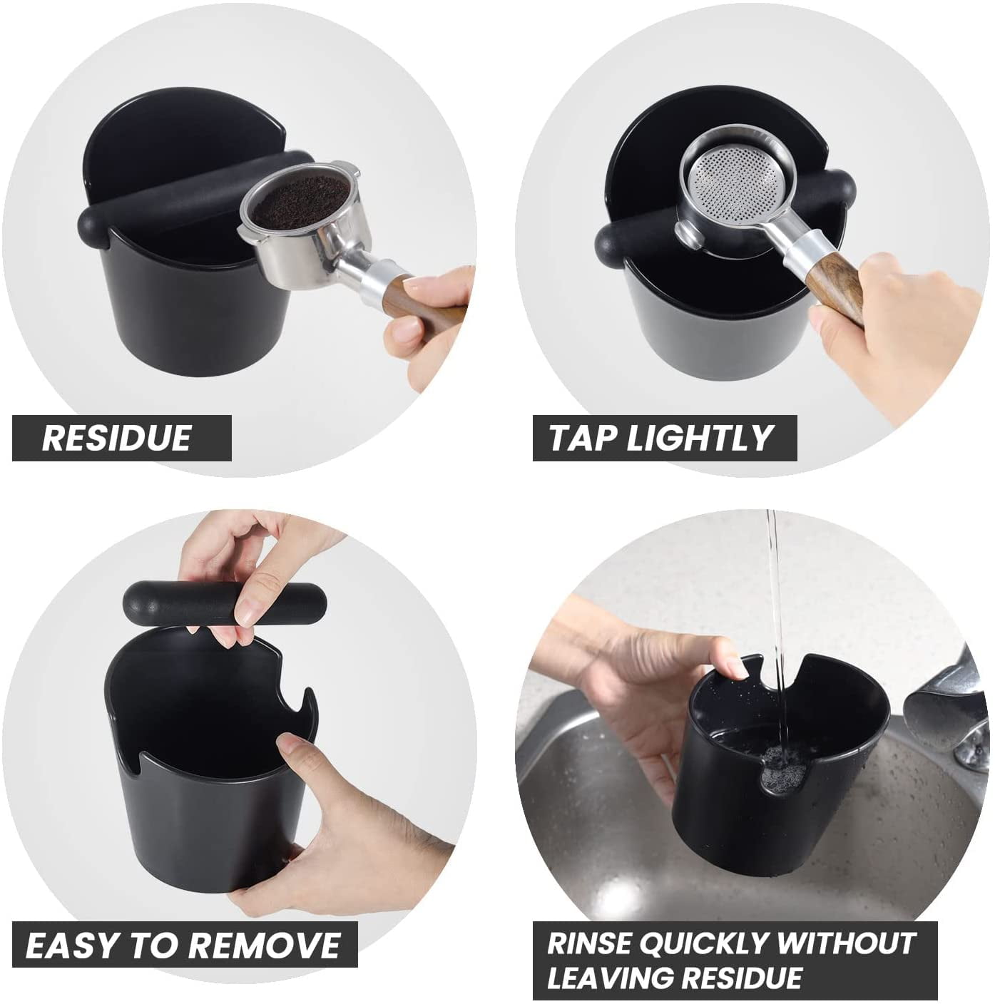 Espresso Knock Box Coffee Knock Box Espresso Bucket Knock Coffee Ground ...