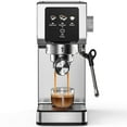 Juissiart Espresso Machine 20 Bar Stainless Steel with 40oz Removable ...