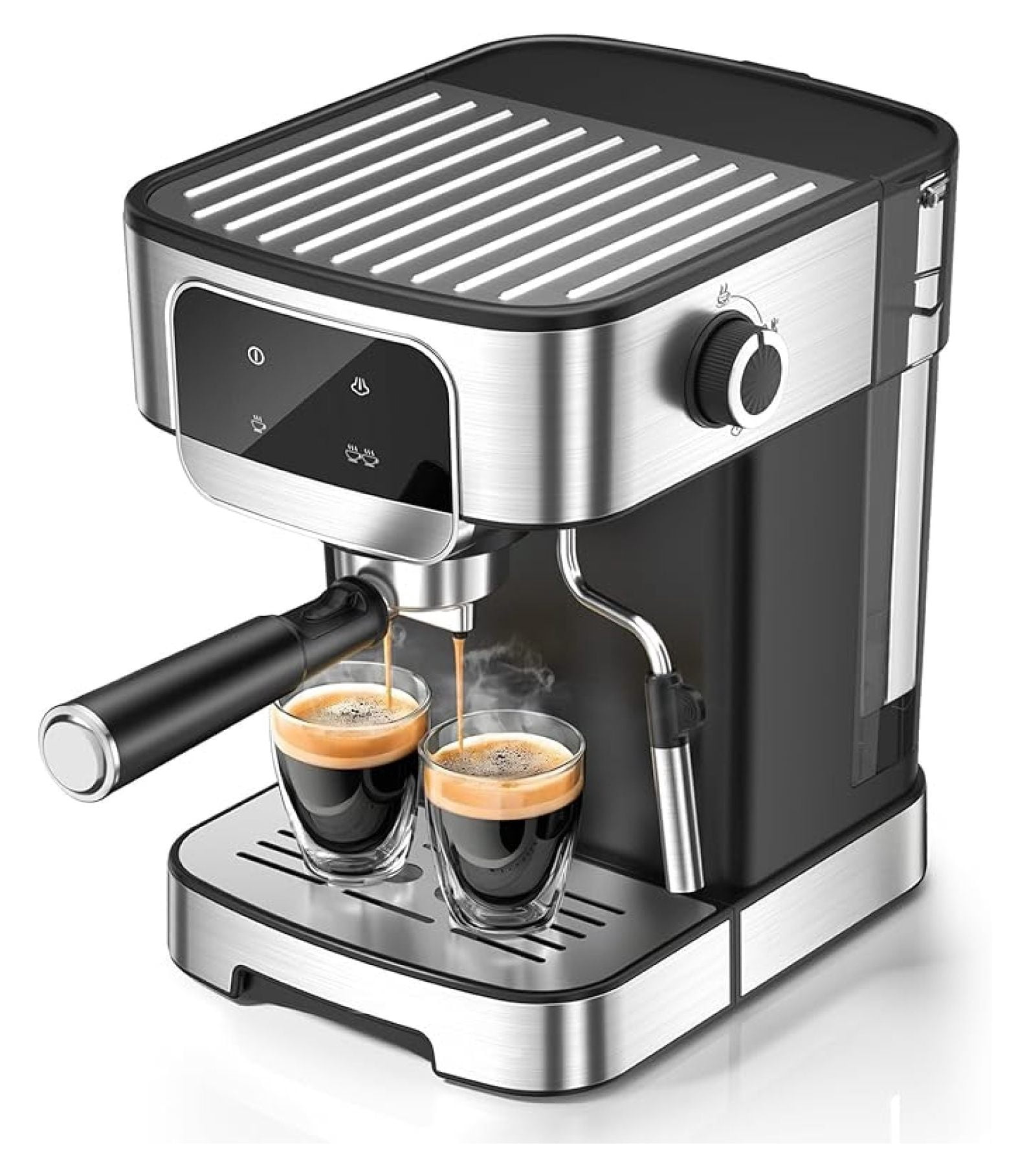 Espresso Machine 20 Bar, Professional Espresso Maker With Auto Milk ...