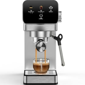 Chefman CraftBrew Espresso Machine W/ Steam Wand and Touch Controls ...