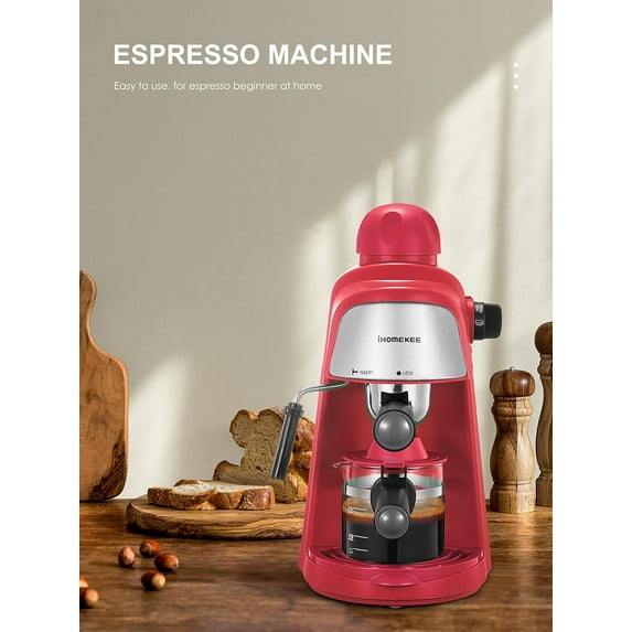 Espresso Machine, 3.5Bar Espresso and Cappuccino Machine with ...