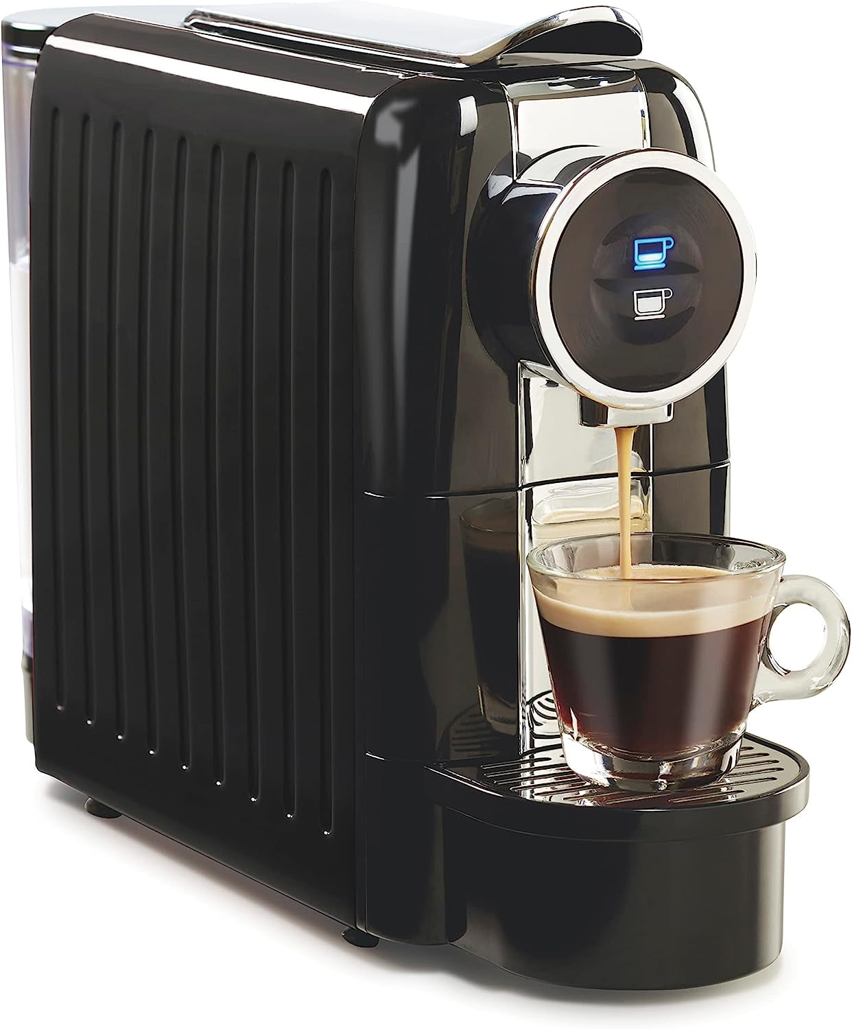 Espresso Machine Compatible with Nespresso Pods Single Serve Coffee ...
