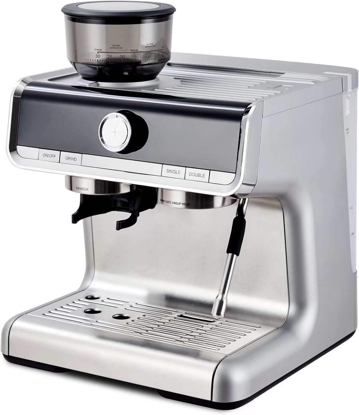 Espresso Machine With Grinder, 20 Bar Semi-Automatic Espresso Coffee ...