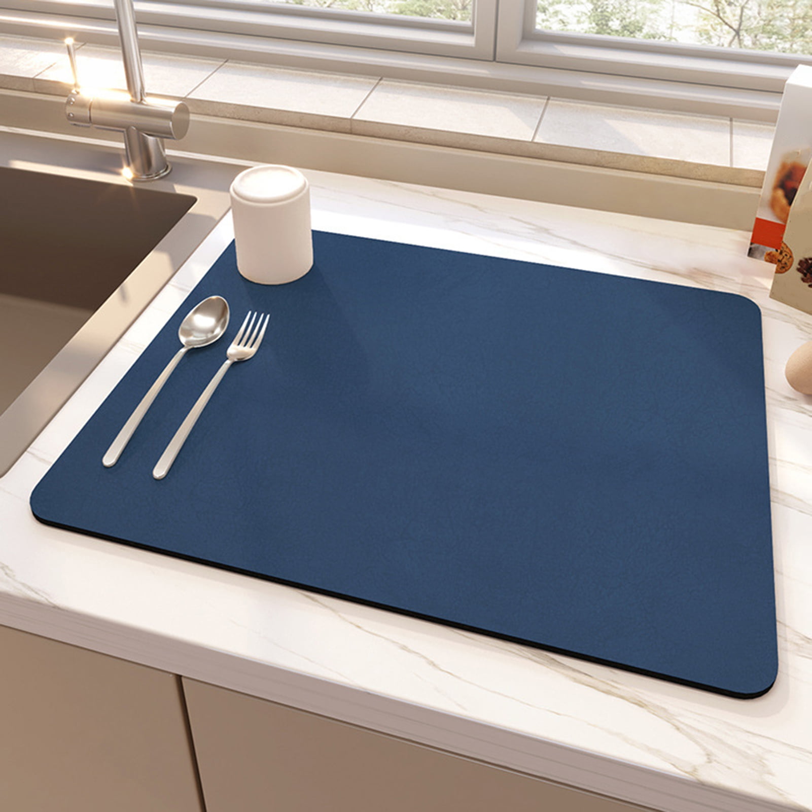 Espresso Machine Mat Coffee Machine Mat Water Absorbent Washable Anti ...