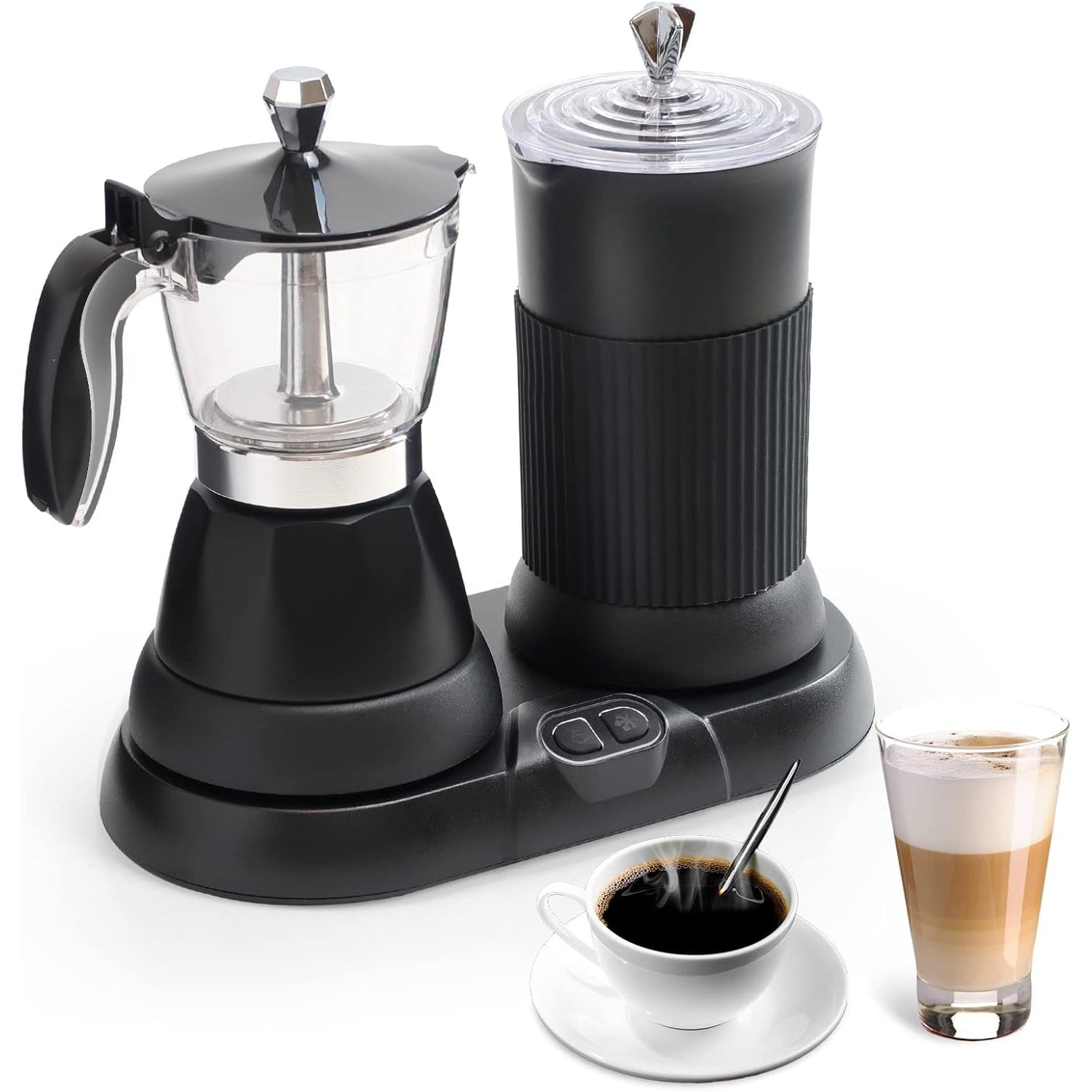 Espresso Machine,Portable Espresso Coffee Maker and Cappuccino Latte ...