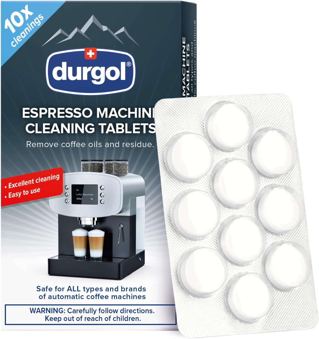 Espresso Machine and Coffee Maker Cleaning Tablets, 10 count - Walmart.com