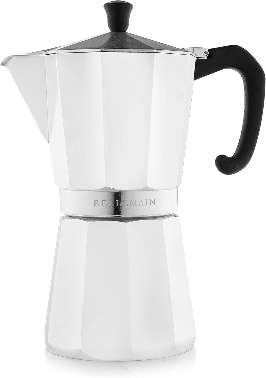 Bellemain 9-Cup Stovetop Espresso Maker Kitchen Moka Pot with Stay Cool ...