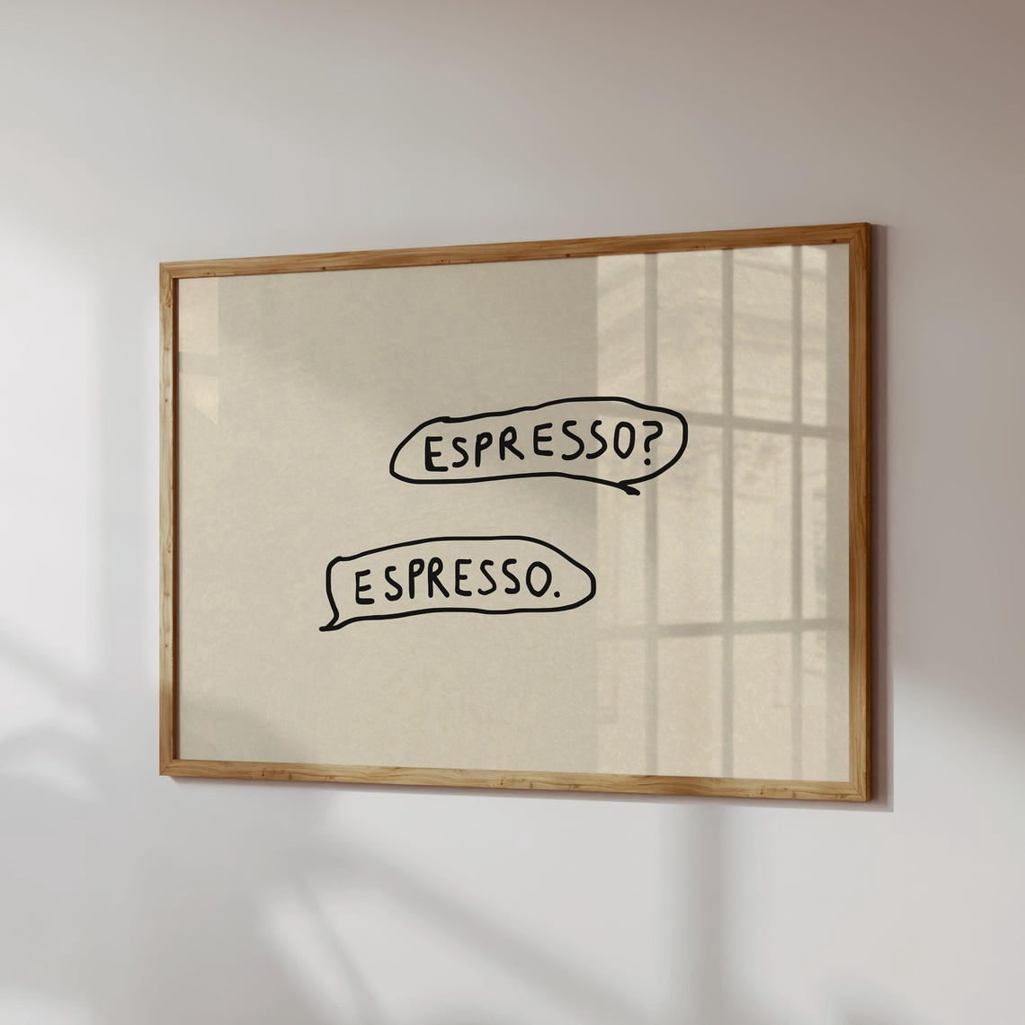 Espresso Print, Coffee Bar Cart Decor, Unframed Paper Poster 16x20in ...