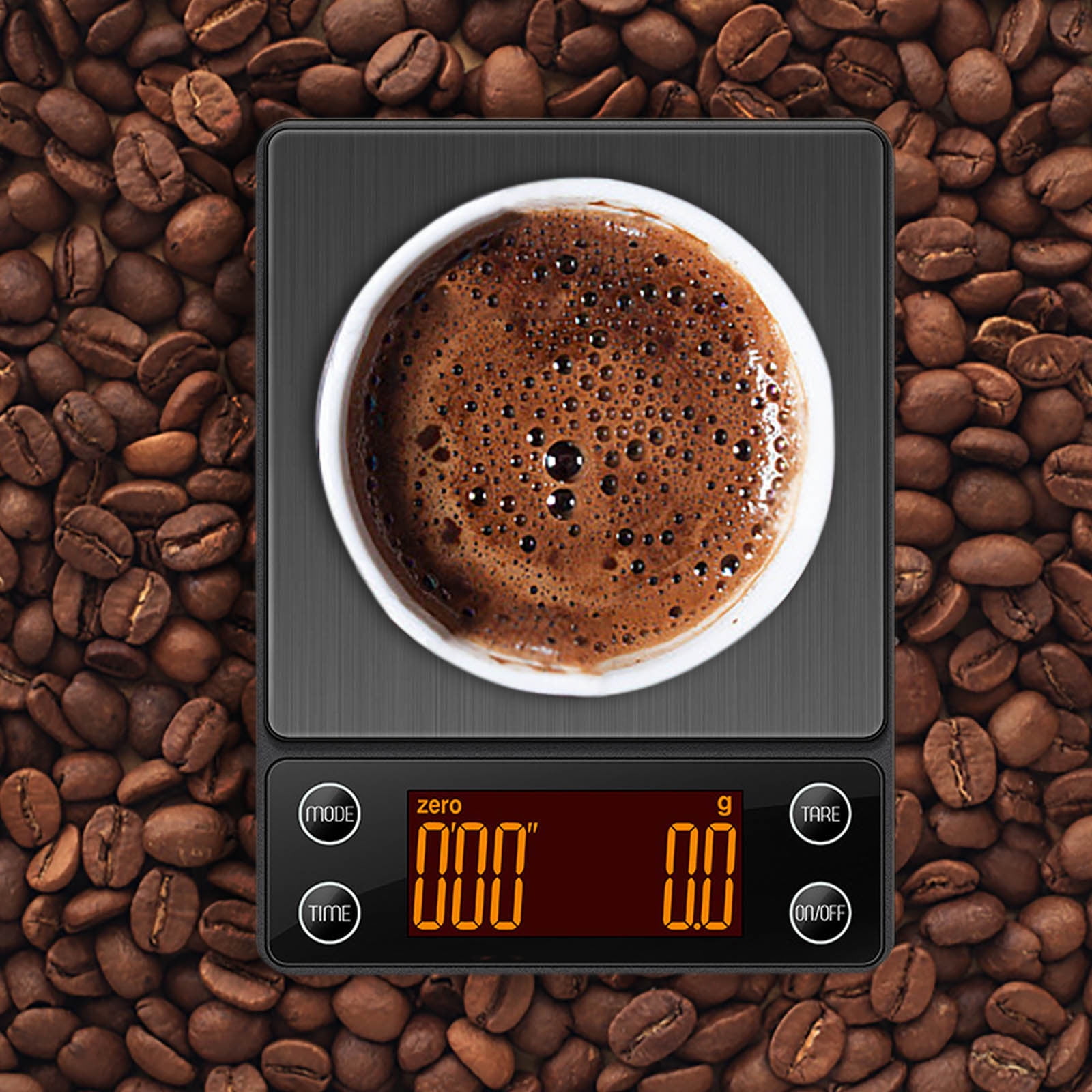 Espresso Scale with Timer 3kg/0.1g Accuracy Coffee Bean Scale Digital ...
