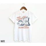 Espresso Shirt, Coffee Shirt, More Espresso Less Depresso, Funny Coffee ...