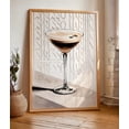 Espresso Style Cocktail Retro Wall Art for Home Bar Decor, Stretched ...