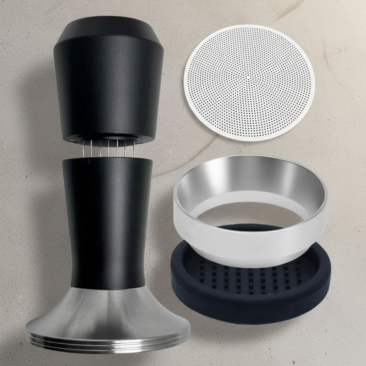 Espresso Tamper Magnetic WDT Tool 2 in 1 Accessories, Barista Coffee ...