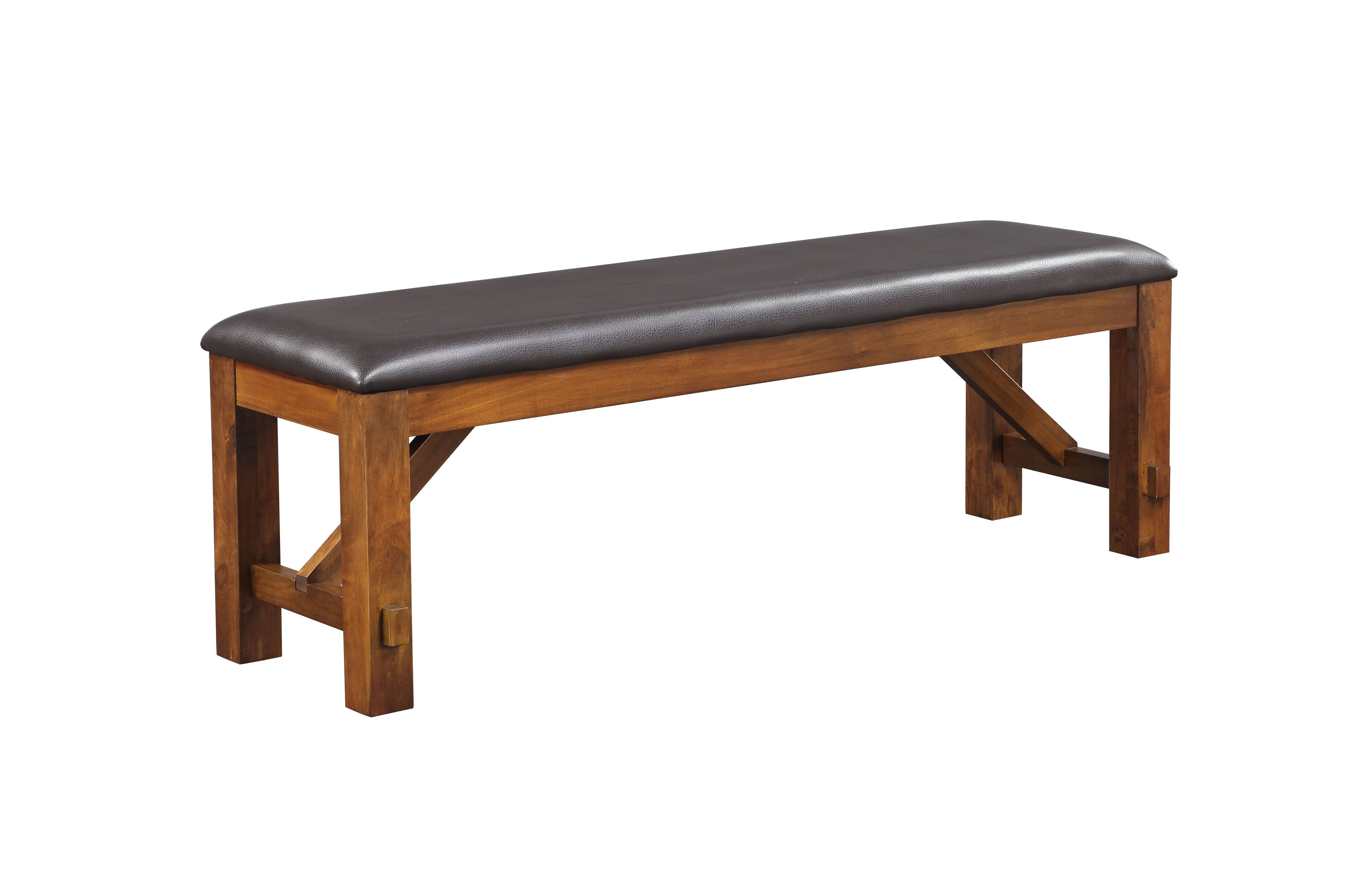 Espresso and Walnut with Padded Seat - Walmart.com