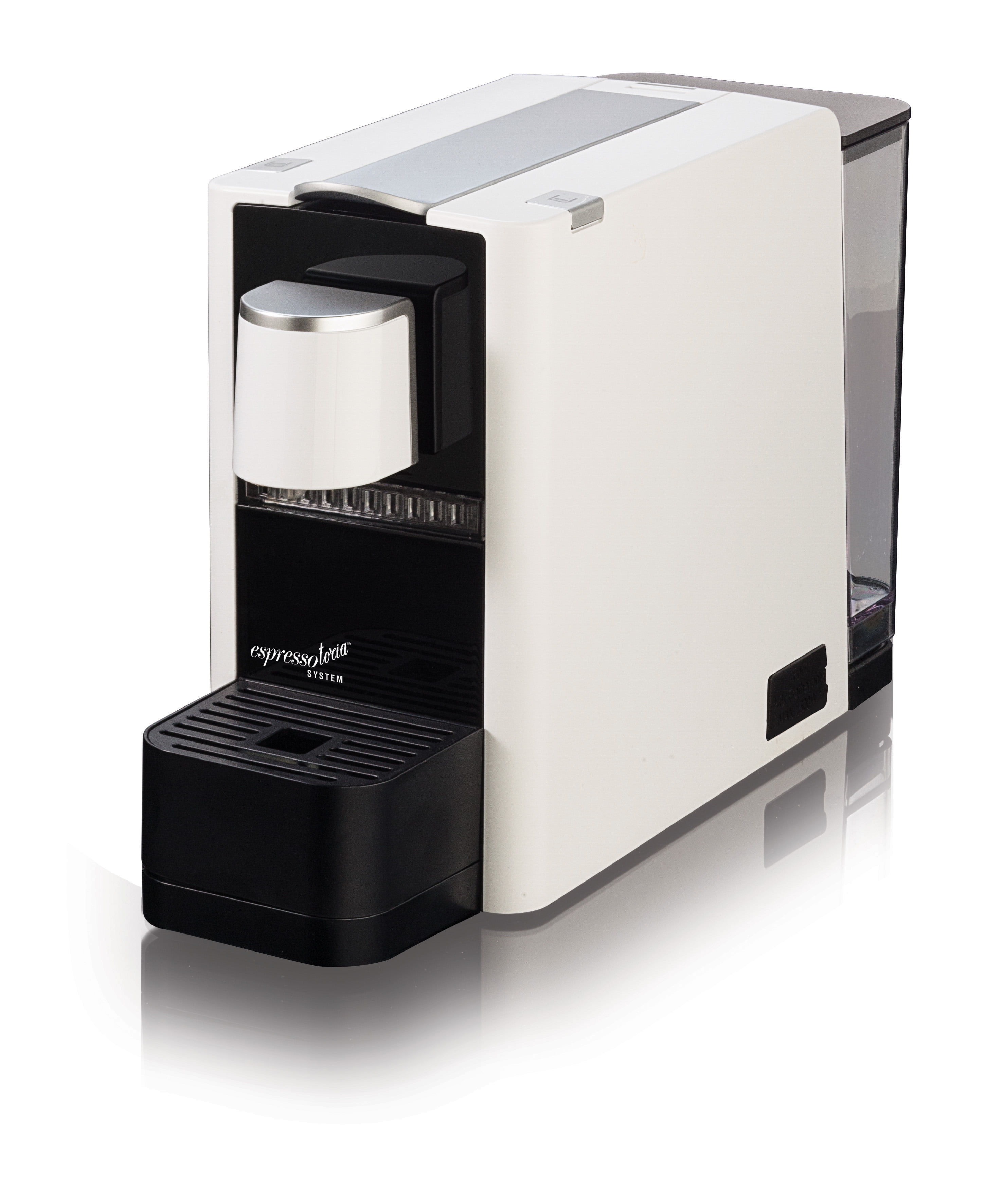 Espressotoria Aprista White Espresso Coffee Pod Machine - Walmart.com