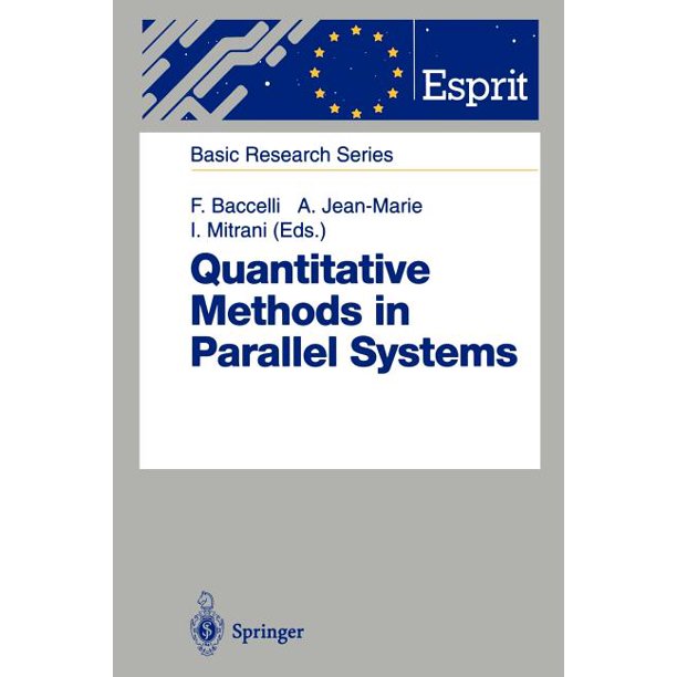 Esprit Basic Research: Quantitative Methods in Parallel Systems (Paperback) - Walmart Business ...