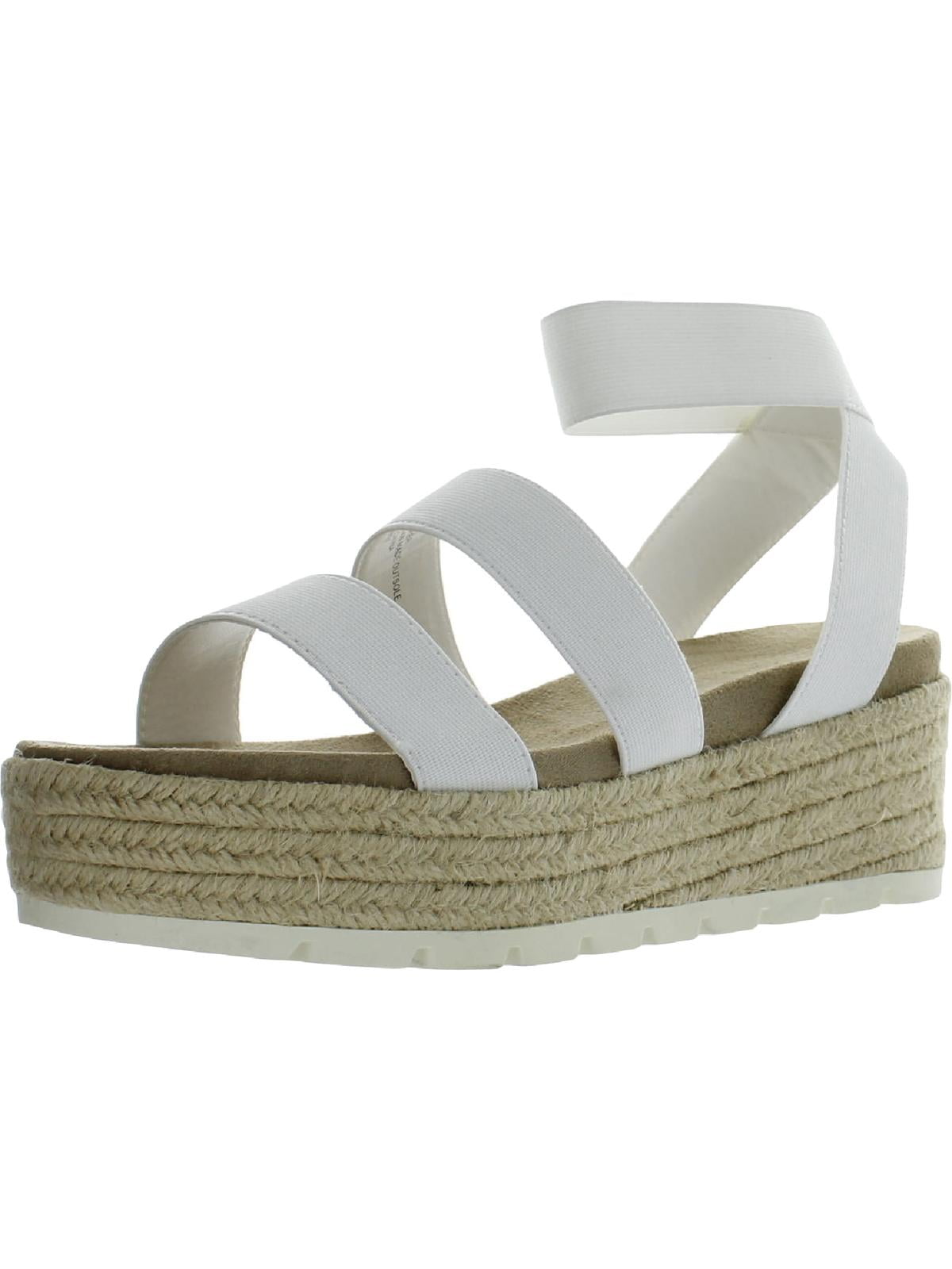 Esprit Womens Allison Ankle Strap Espadrille Flatform Sandals - Walmart.com