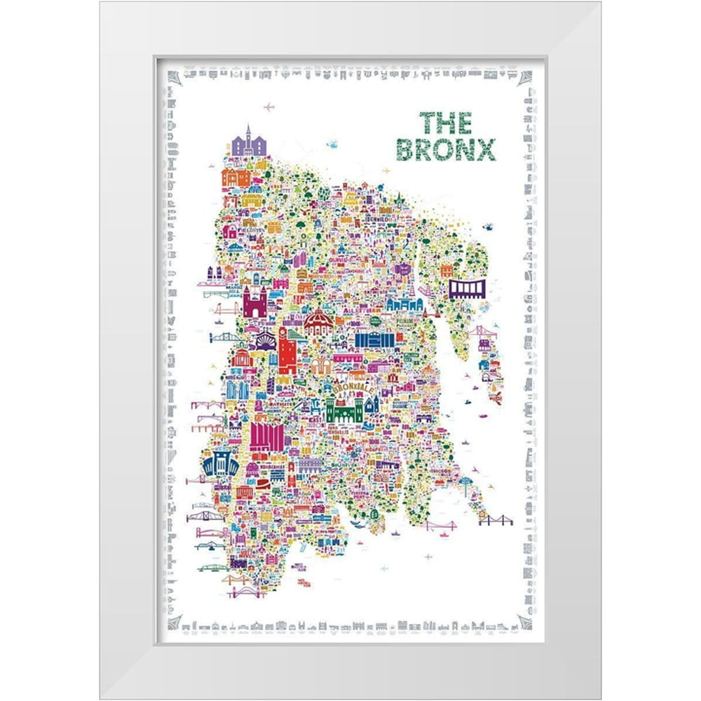 Esquer, Rafael 11x14 White Modern Wood Framed Museum Art Print Titled ...