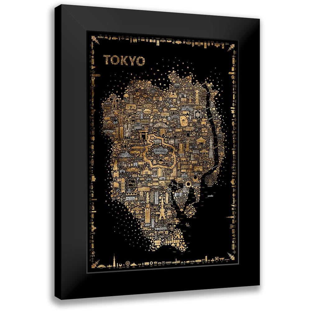 Esquer, Rafael 13x18 Black Modern Framed Museum Art Print Titled - Glam ...