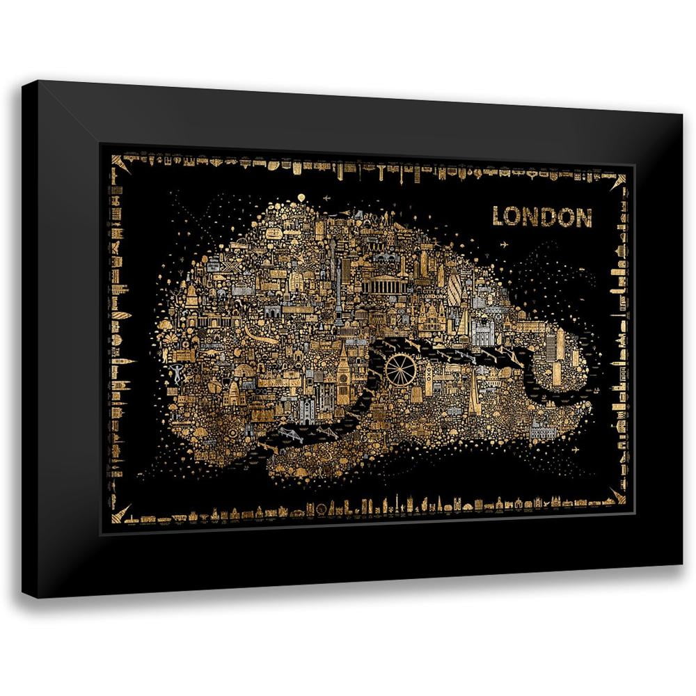 Esquer, Rafael 14x11 Black Modern Framed Museum Art Print Titled - Glam ...