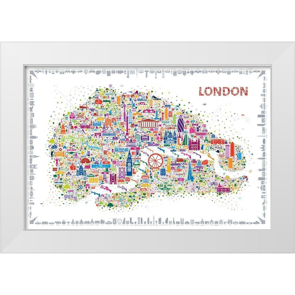 Esquer, Rafael 14x11 White Modern Wood Framed Museum Art Print Titled ...