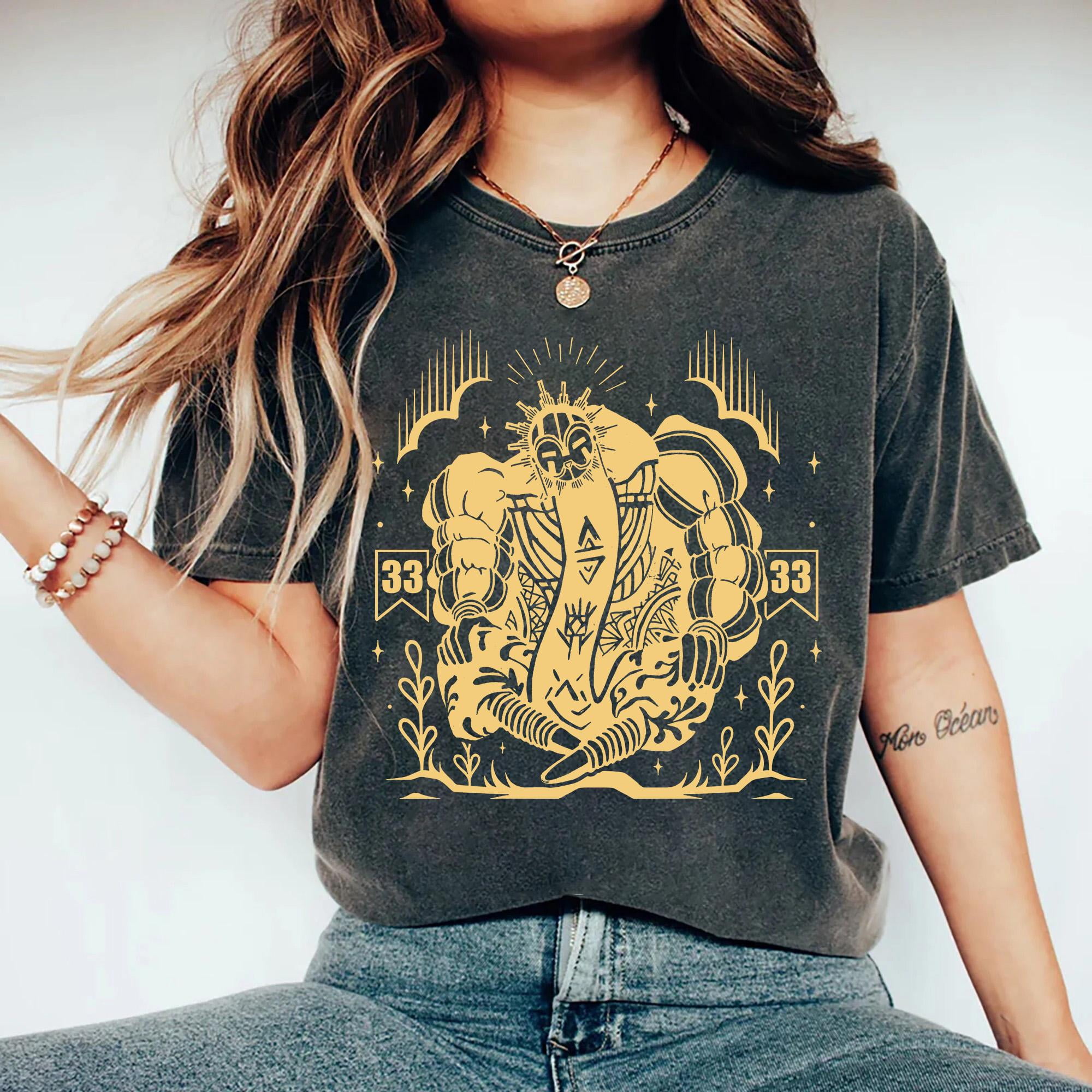 Esquie Clair Obscur Expedition 33 Shirt, Cool Gamer Gift Tee for Him ...