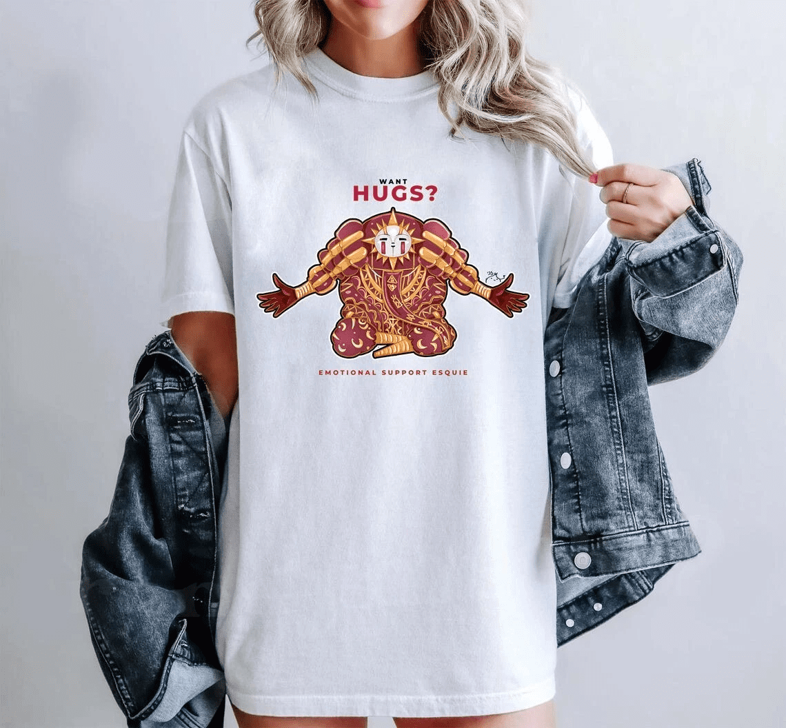 Esquie Clair Obscur Expedition 33 Shirt, Esquie Want Hugs Tee, Cool ...