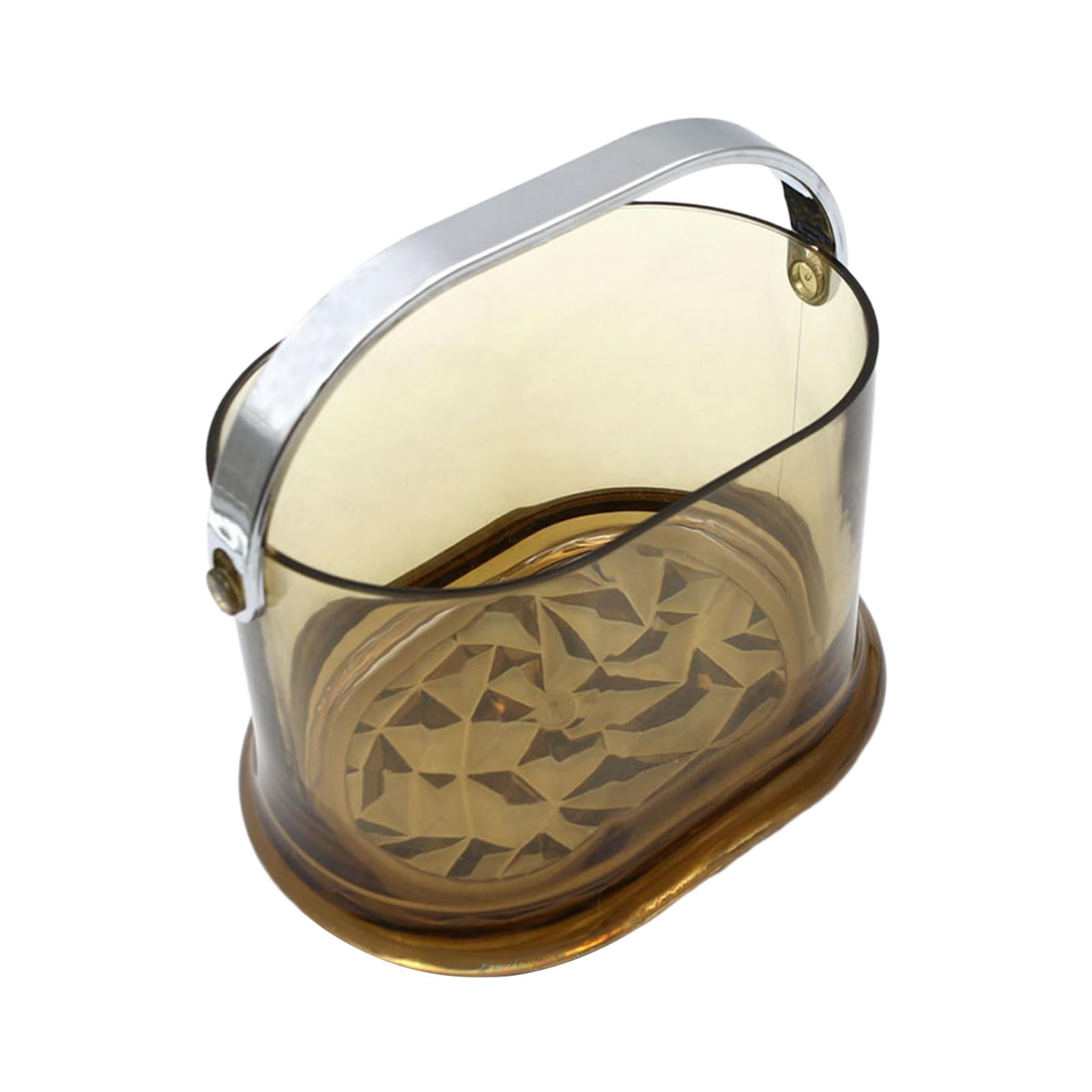 Esquirla 2.5L Ice Cube Container, Acrylic Champagne Bucket, Beverage ...