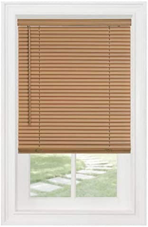 Esquirla 2" Cordless Faux Wood Window Treatment Faux Wood Blinds ...