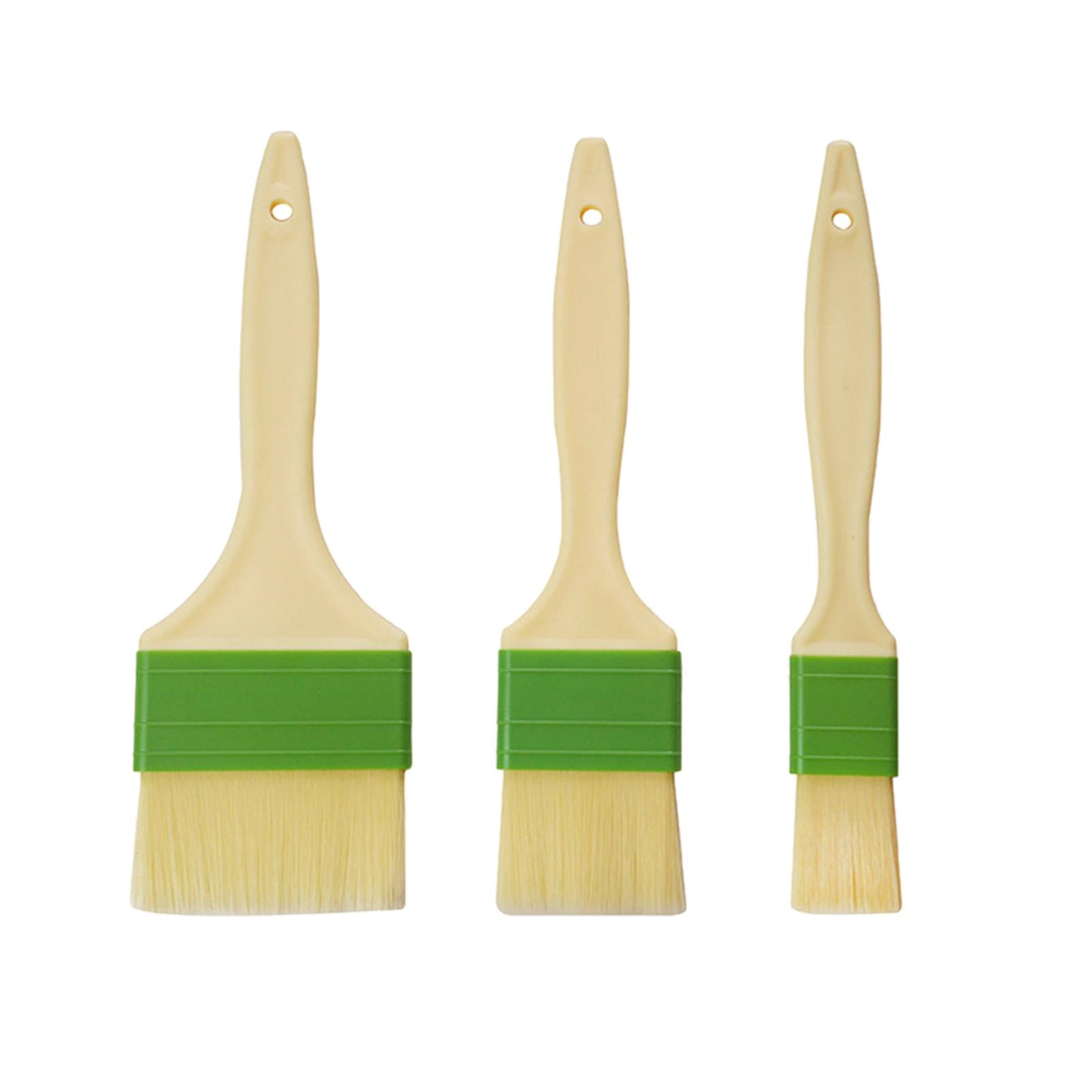 Esquirla 3 Pieces Oil Baking Brushes, Basting Brush Baking Pastry Brush ...