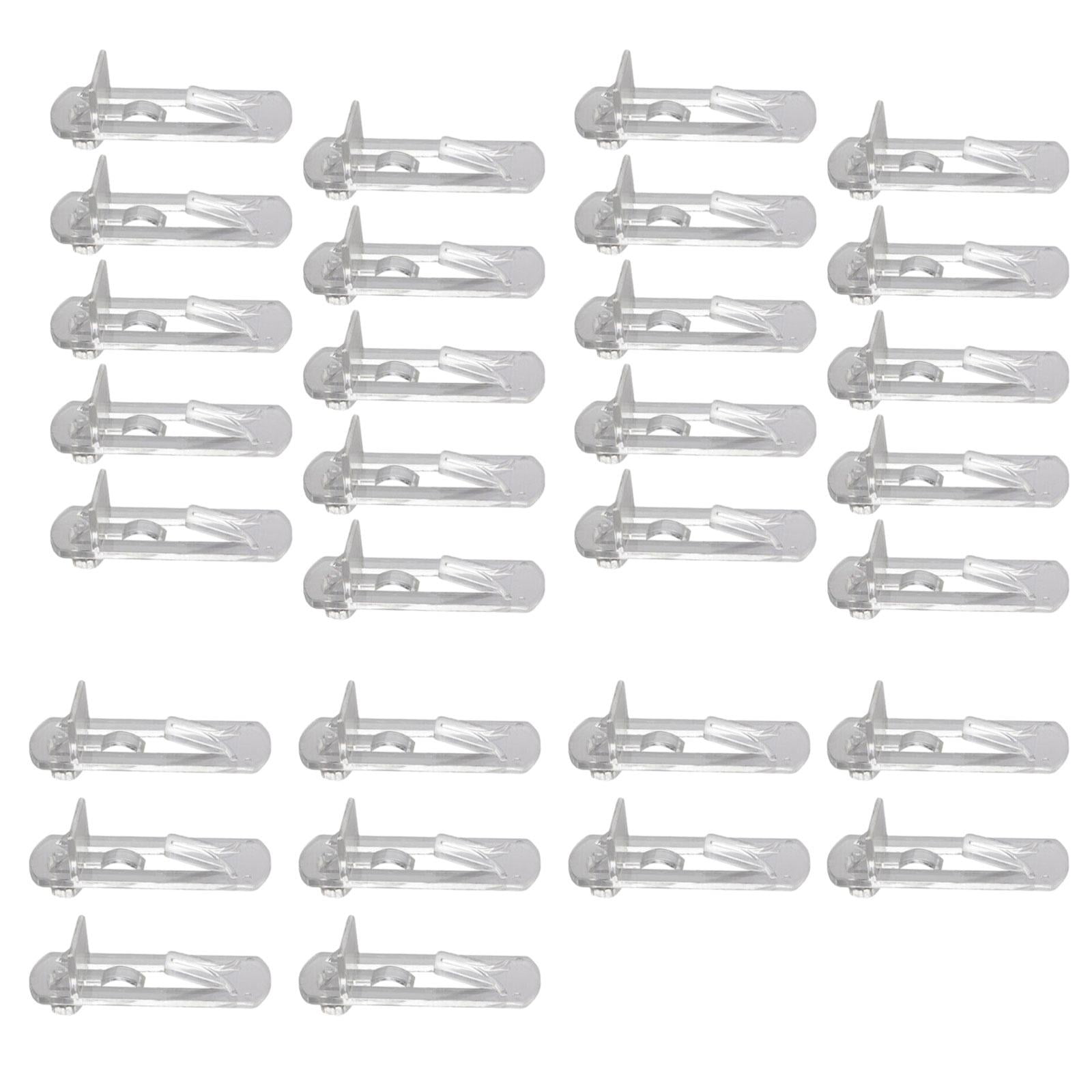 Esquirla 30 Pieces Shelf Pins Cabinet Furniture Support Pegs Holder ...