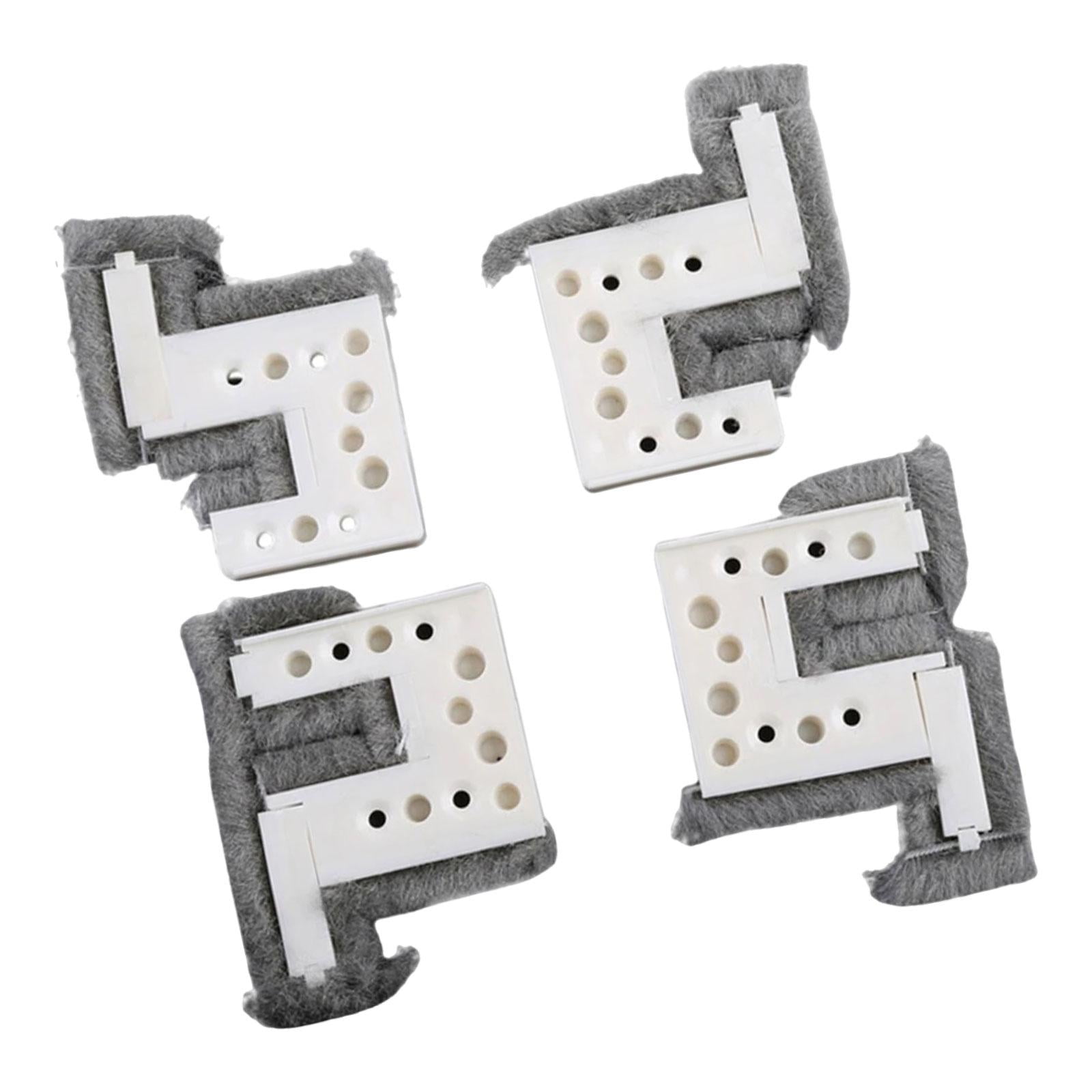 Esquirla 4 Pieces Sliding Window Block Versatile Wind Sliding Brush ...