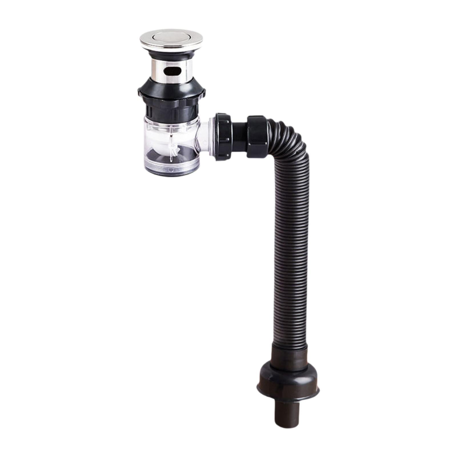 Esquirla Bathroom Sink Drain Kit Wash Basin Drainage Pipe Stretchable ...