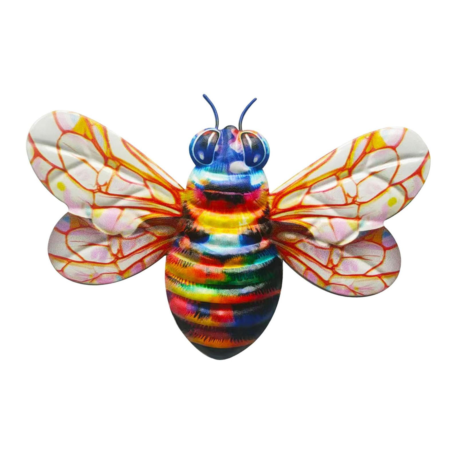 Esquirla Bee Iron Wall Decor Metal Bee Small Home Decor Indoor Room ...