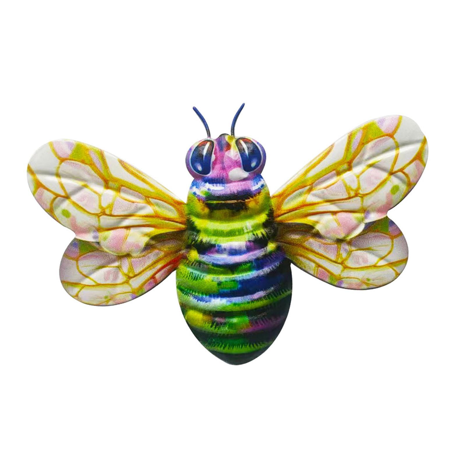Esquirla Bee Iron Wall Decor Metal Bee Small Home Decor Indoor Room ...