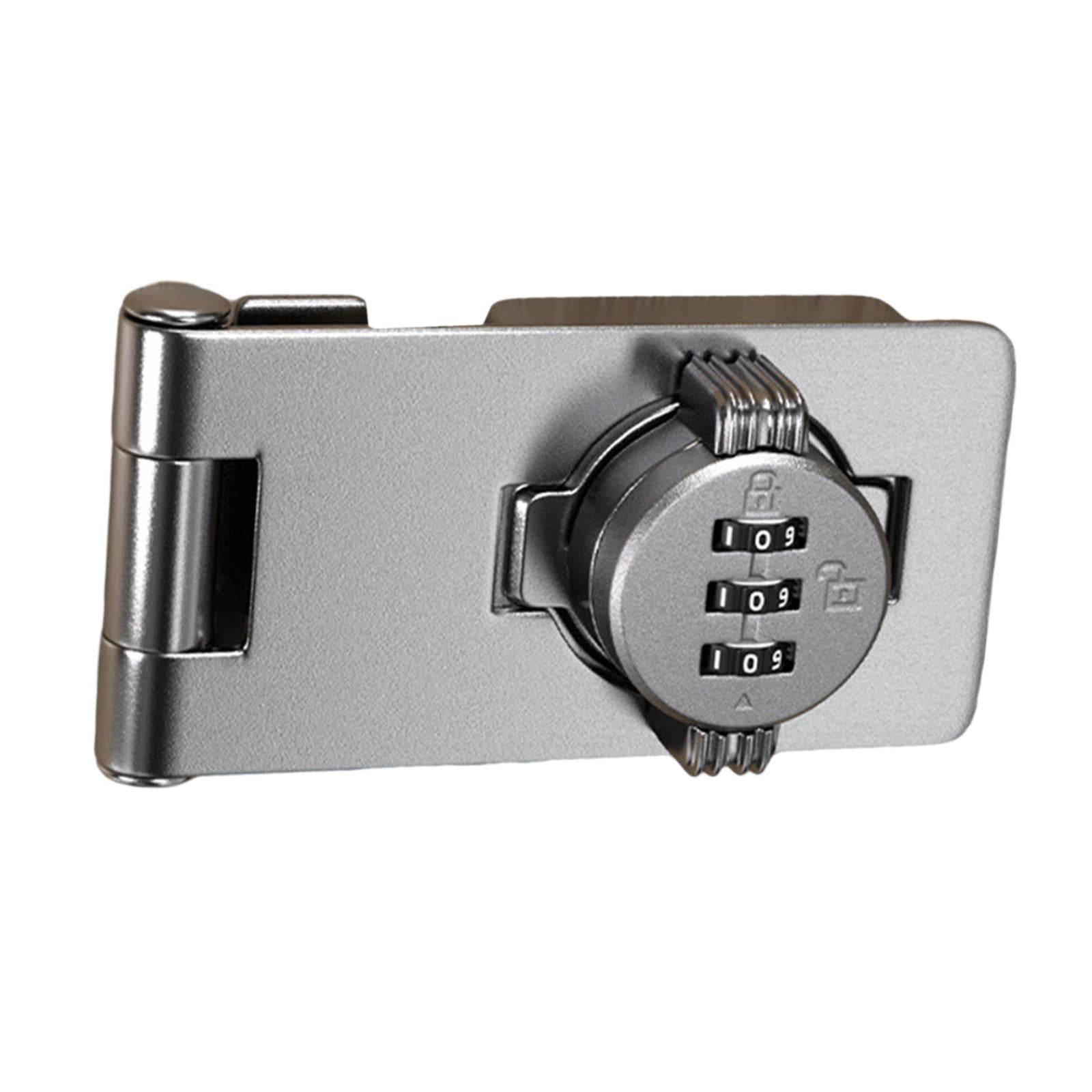 Esquirla Cabinet Combination Lock with Screw,Password Rotary Hasp Lock ...