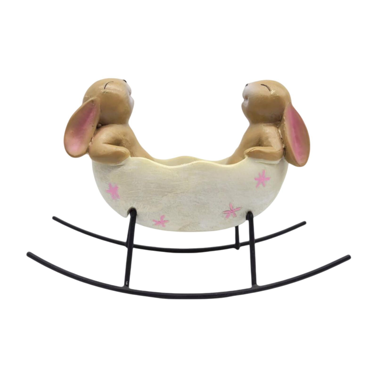 Esquirla Candy Dish Candy Serving Bowl Home Festival Resin 2 Bunny ...