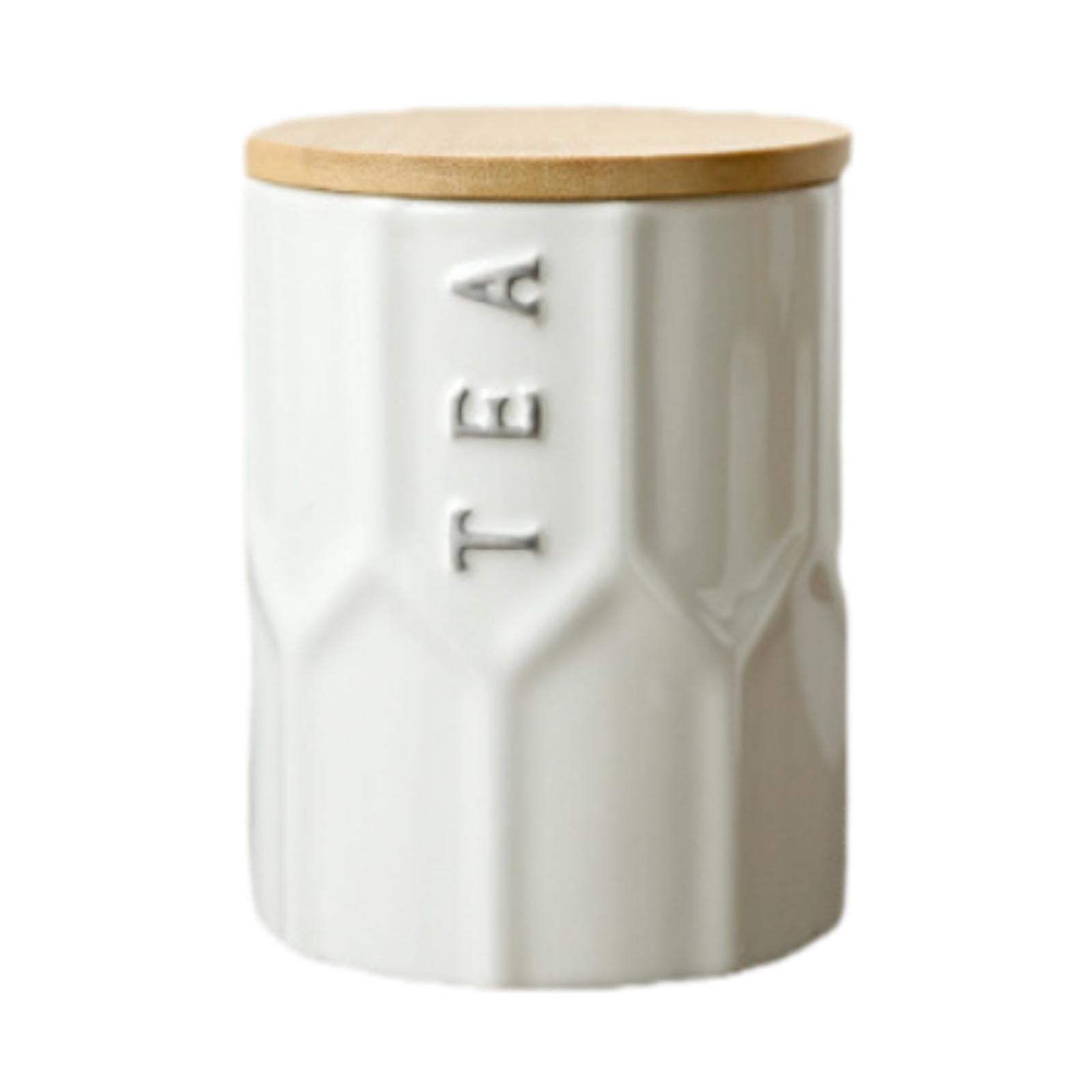 Esquirla Ceramic Canister, Countertop Decor, Sealed Bin, Minimalist ...