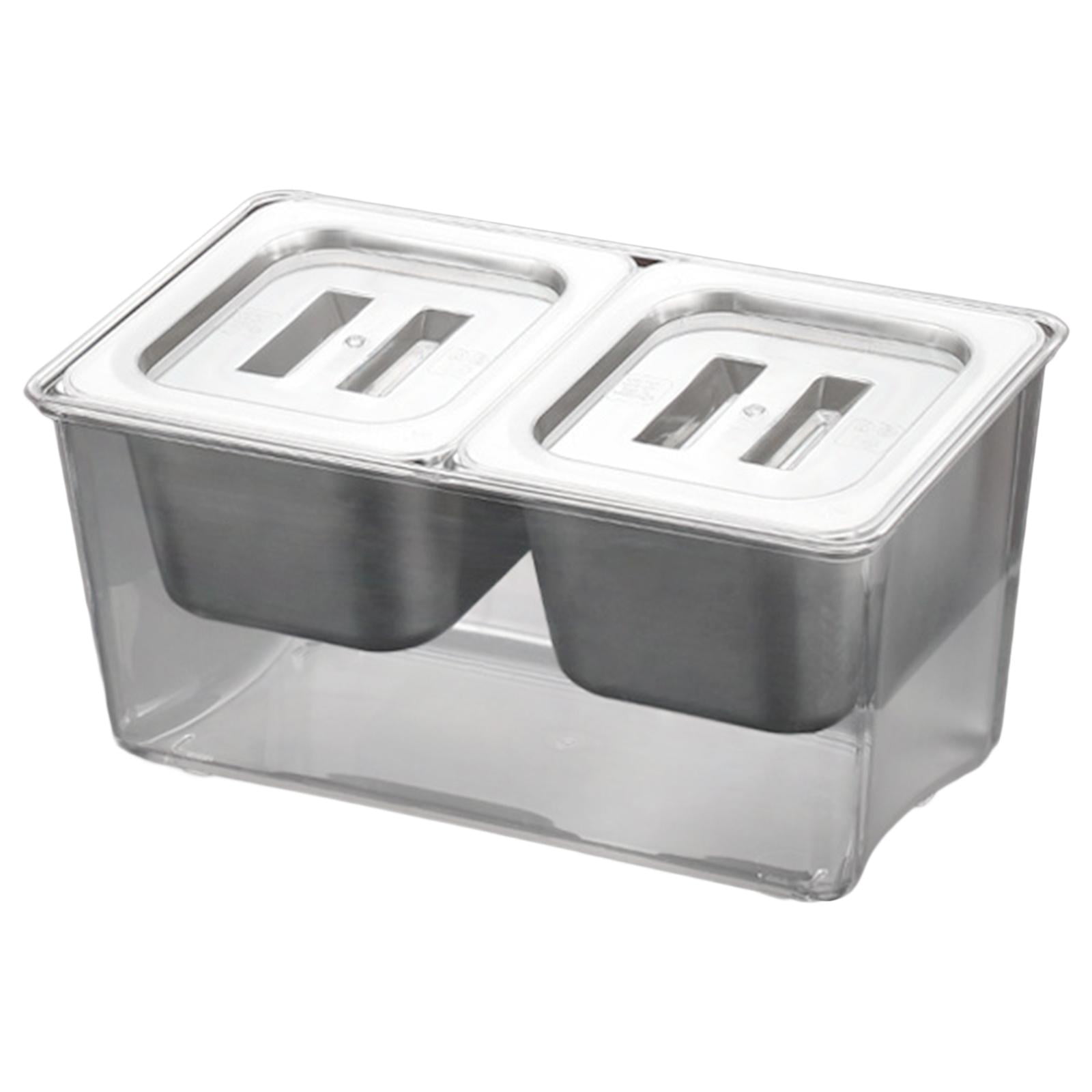 Esquirla Chilled Condiment Seasoning Box Removable Containers Fruit ...