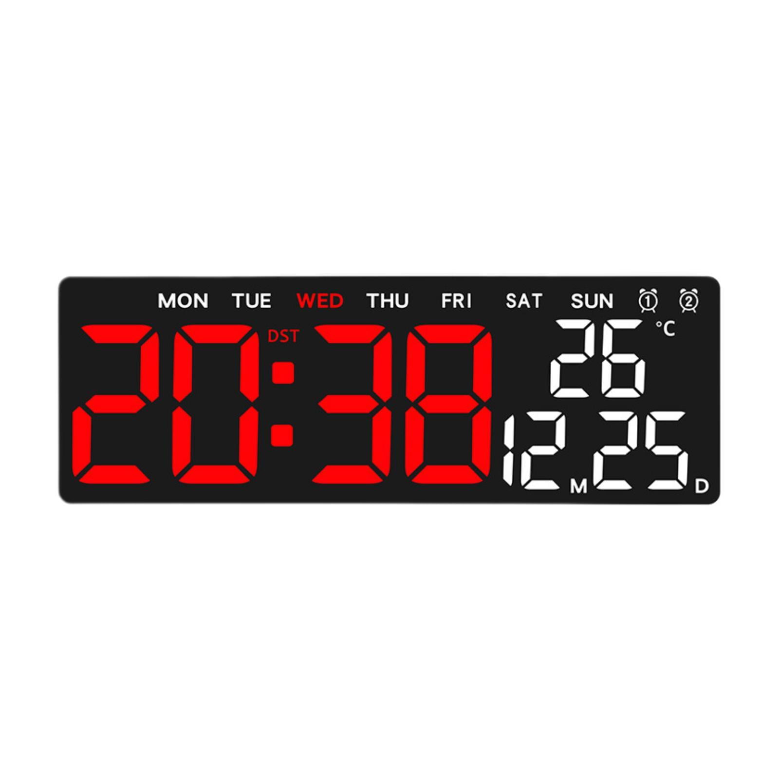 Esquirla Digital Alarm Clock Multifunctional Rectangular Practical 3 ...