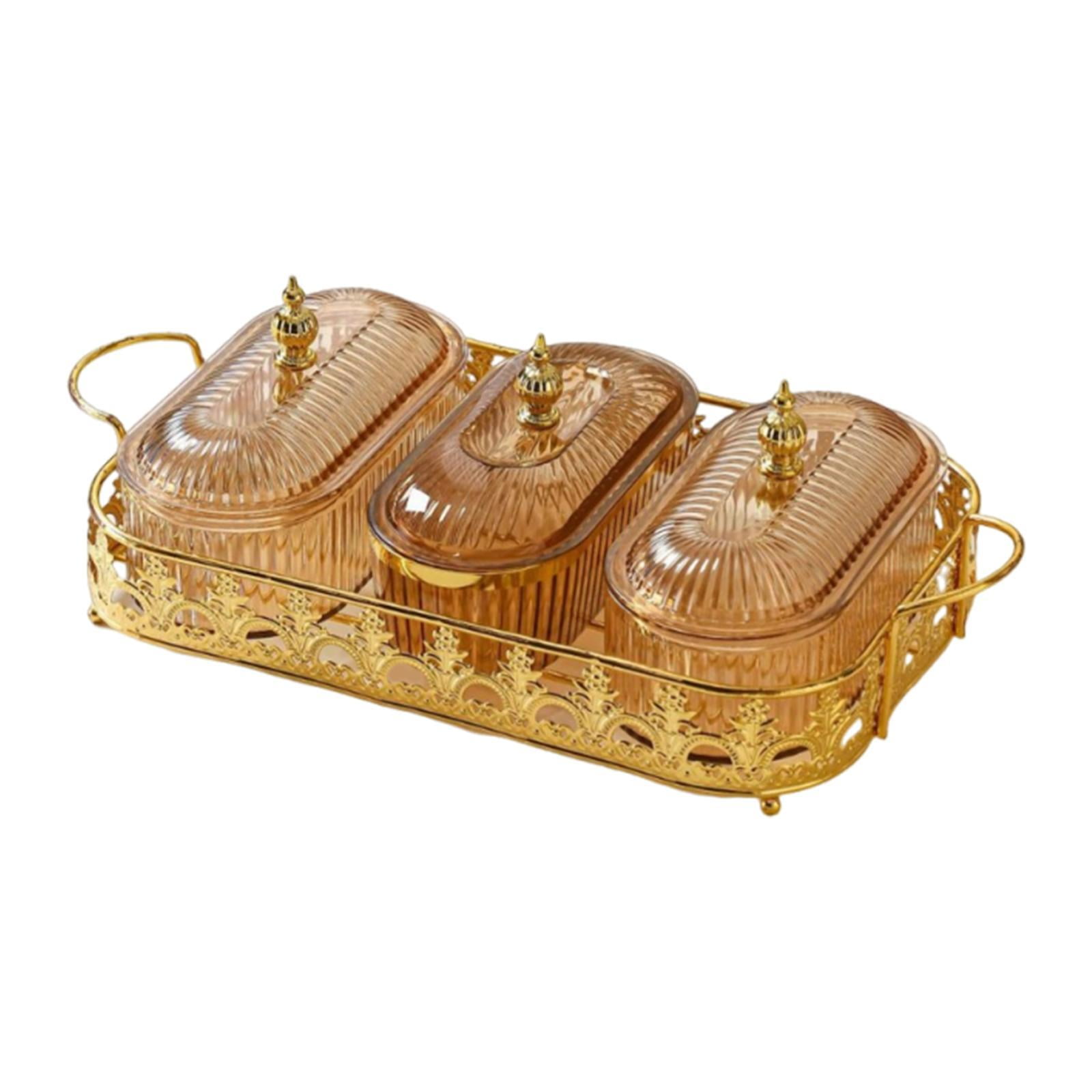 Esquirla Dried Fruit Plate Candy Nuts Dish Multipurpose Food Storage ...
