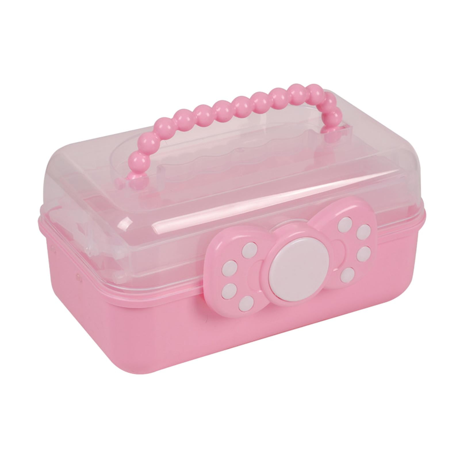 Esquirla Girl Hair Accessories Storage Box Durable Art Craft Organizer ...