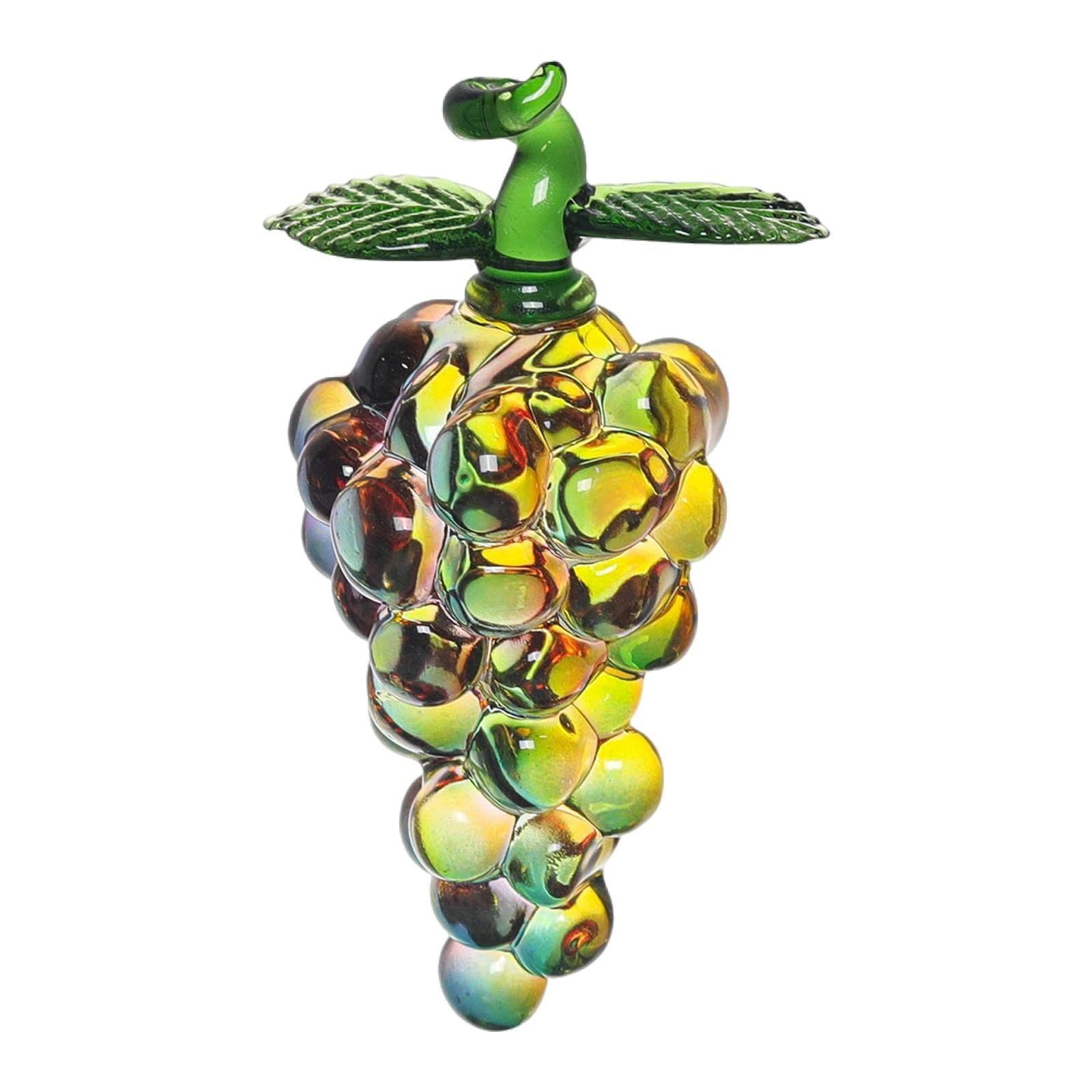 Esquirla Glass Fruit Figurine Crystal Statue Paperweight Cute ...