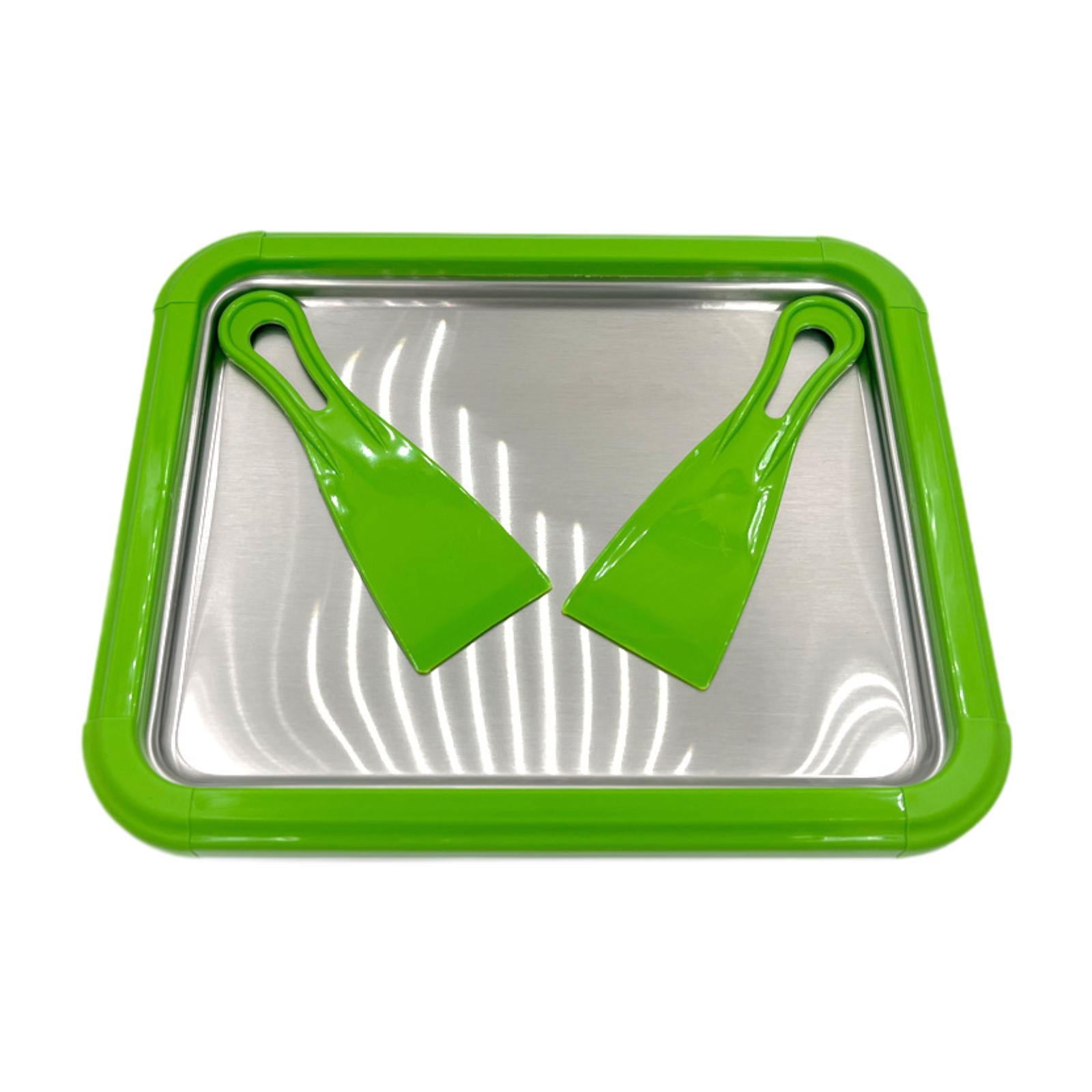 Esquirla Ice Cream Pan Roll Ice Cream Maker Homemade Rolled Cream with ...