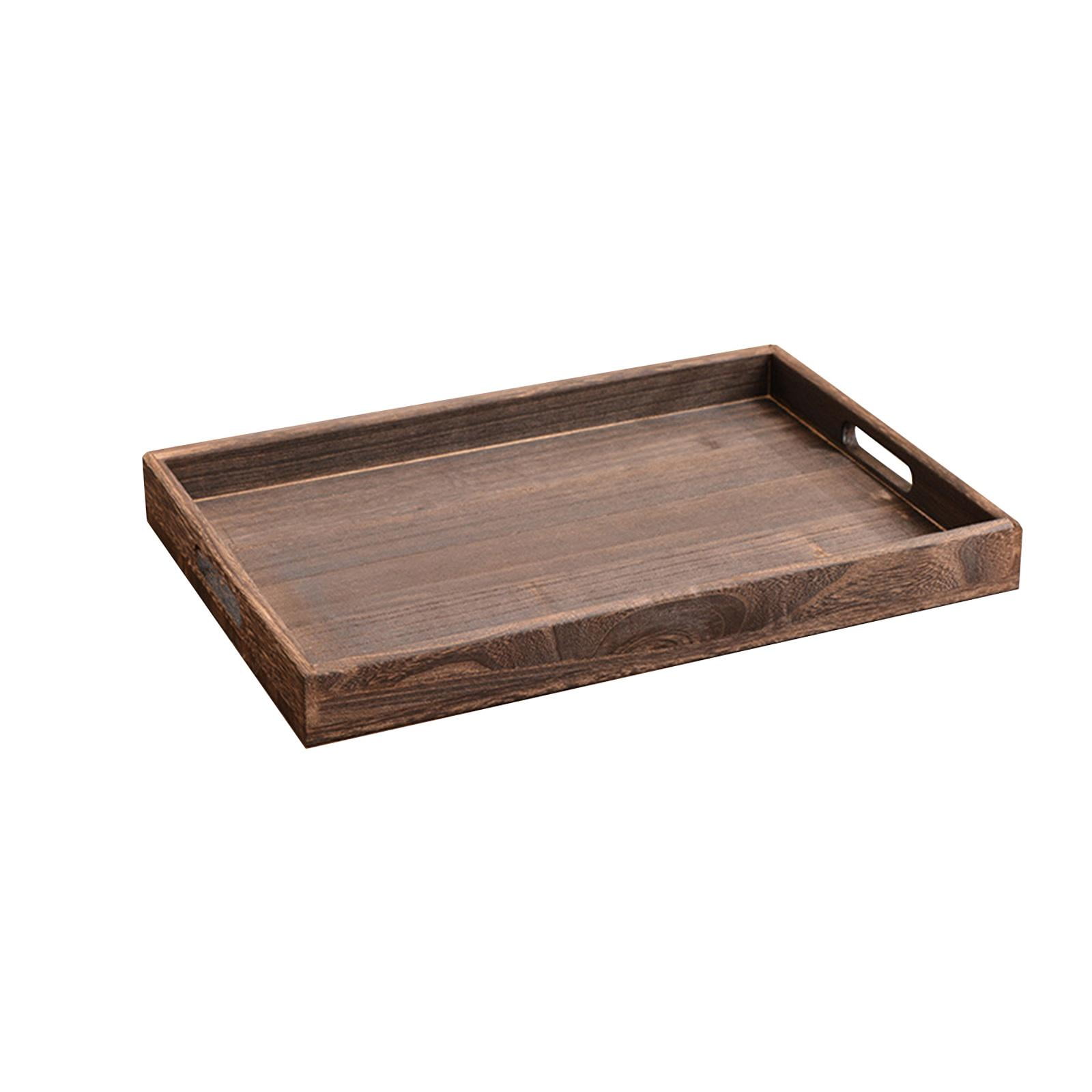 Esquirla Kitchen Serving Plate, Rustic Serving Trays with Double Handle ...