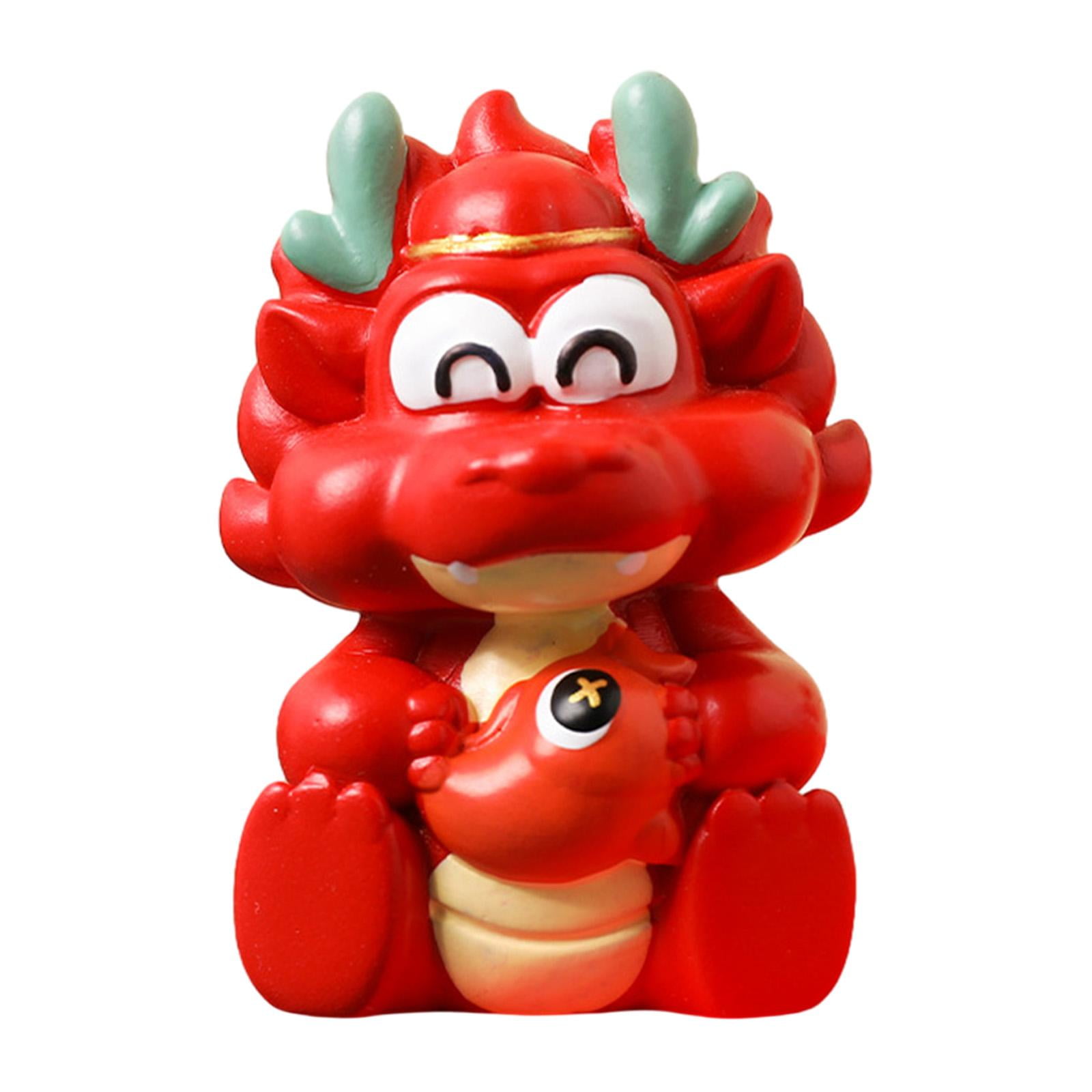 Esquirla Mini Dragon Statue Chinese New Year Decor Ornament Desk Home ...