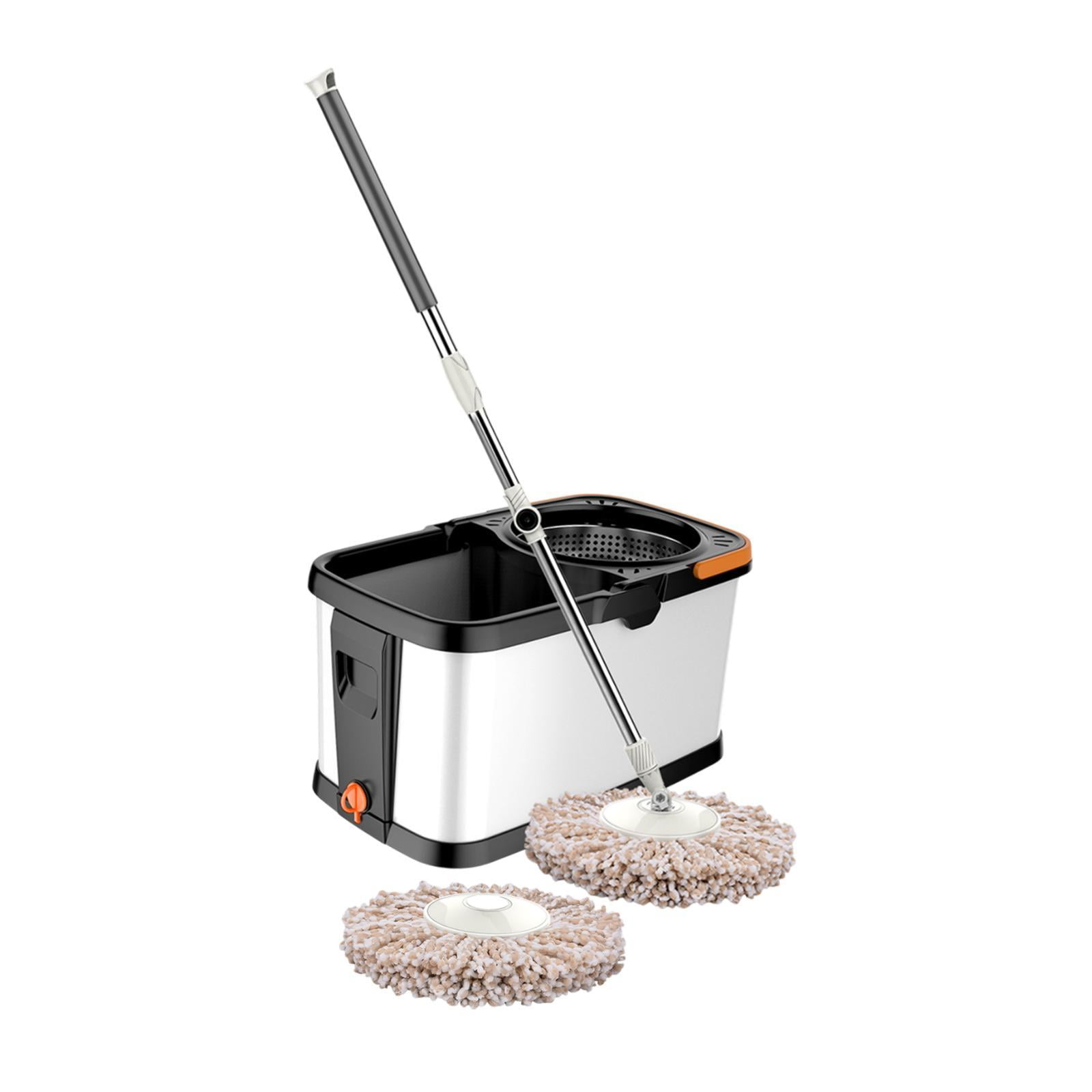 Esquirla Mop and Bucket Set 360 degree Rotary Mop with Drain Port ...