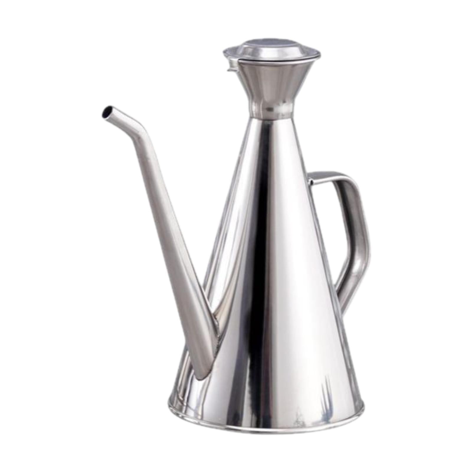 Esquirla Oil Pot Dispenser Kitchen Tool, Pot Bottle,Stainless Steel ...