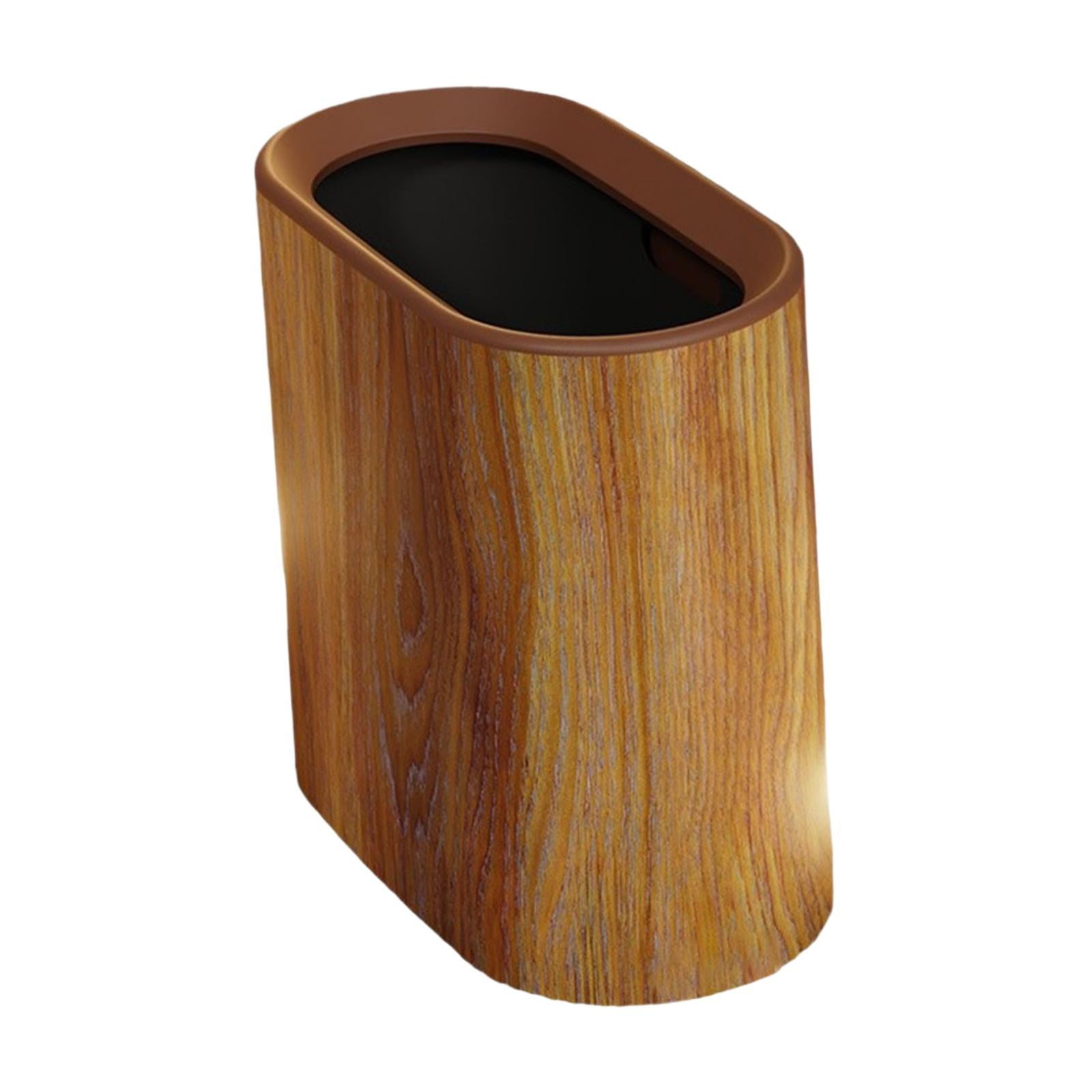 Esquirla Open Top Trash Can Double Layers Trash Bin Dustbin Simple ...